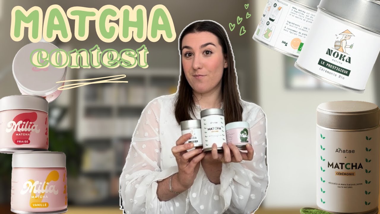🍵 QUEL EST LE MEILLEUR MATCHA? l Milia Matcha, Noka Matcha, Anatae ...