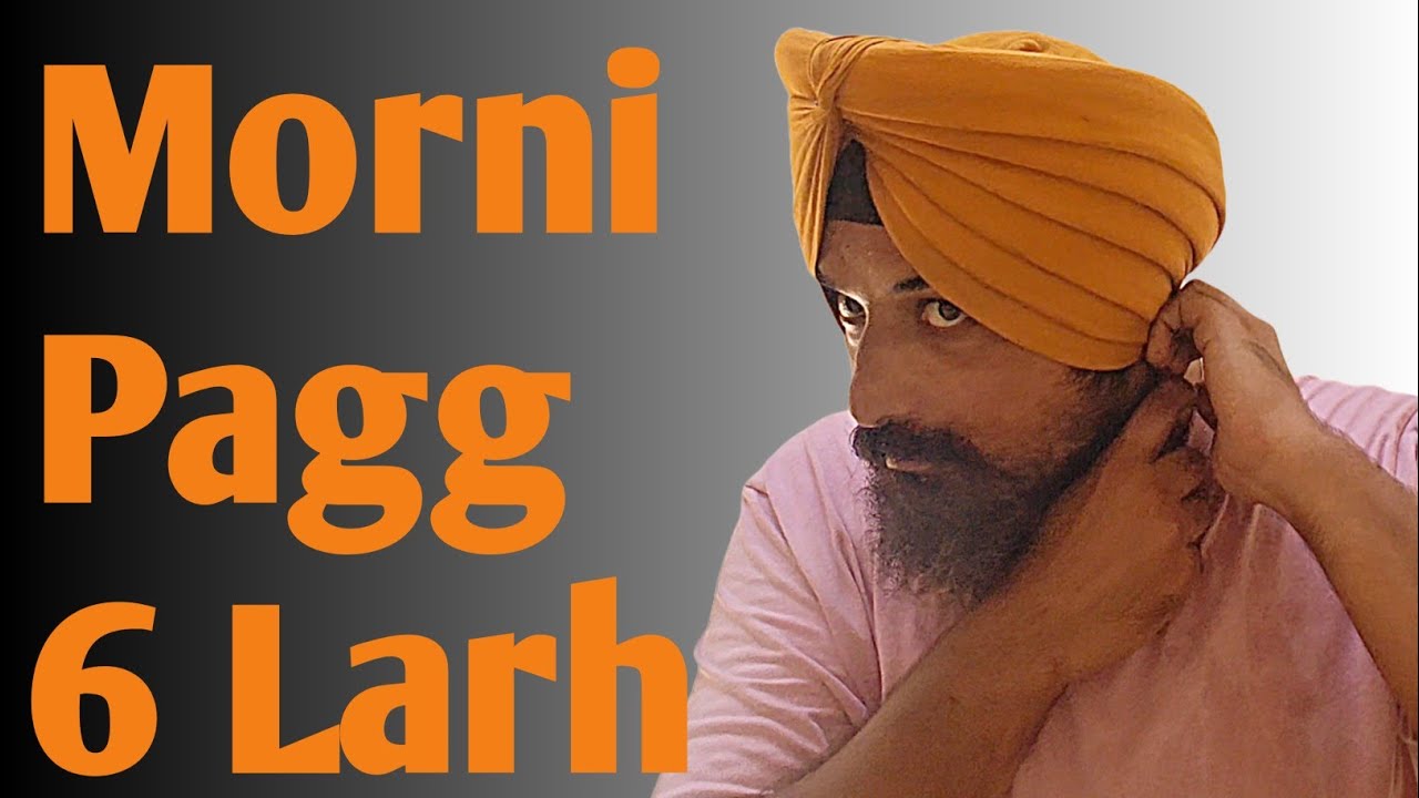 Morni pagg 6 larh|| Simple way|| Full Detail video🙏 - YouTube