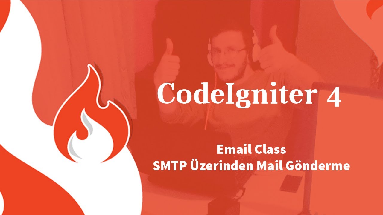 Codeigniter 4 Smtp Ile Mail Gönderme Smtp Email Class Youtube 9297