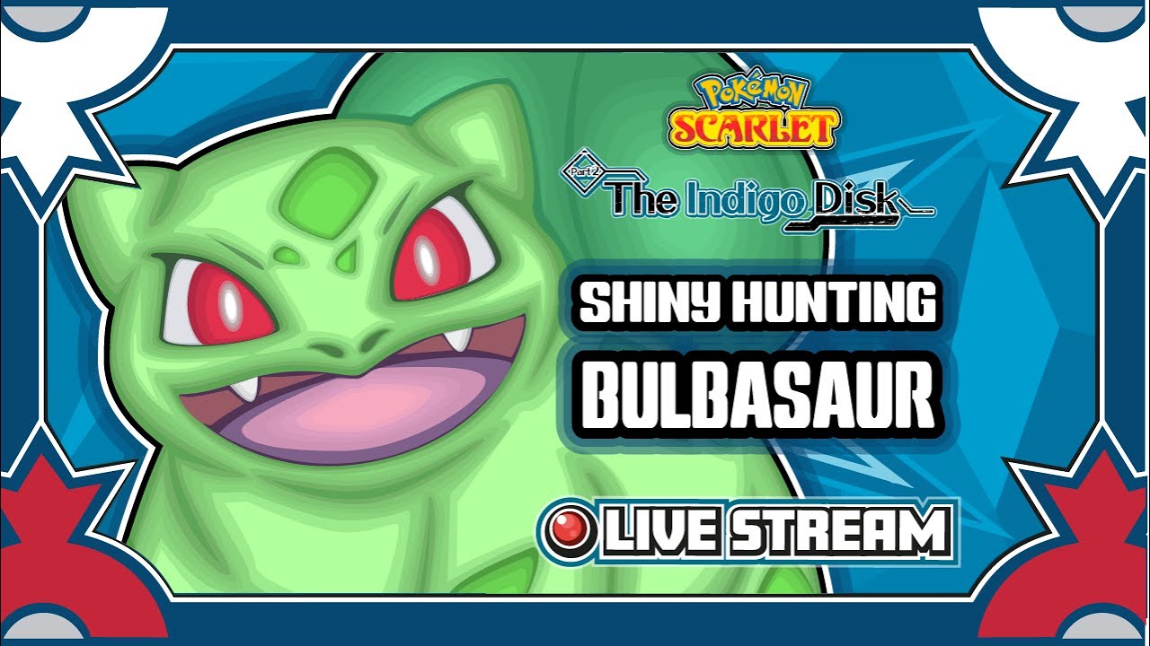 Pokemon Scarlet | Indigo Disk: Shiny Hunting Bulbasuar - YouTube