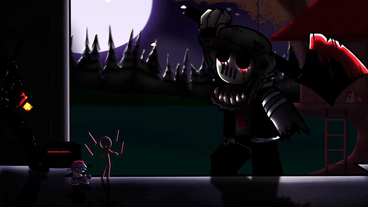 FNF Mashup: End Process X Disturbed/Slasher [The Dark Lord VS Minsus ...