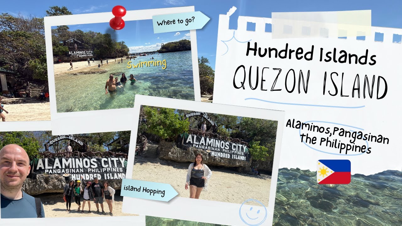 Hundred Islands Philippines | Quezon Island Day Trip | Alaminos ...