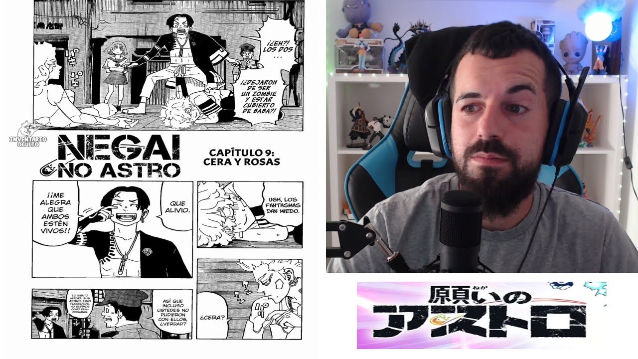 MI REACCION AL MANGA ASTRO ROYALE (NEGAI NO ASTRO) #09 - YouTube