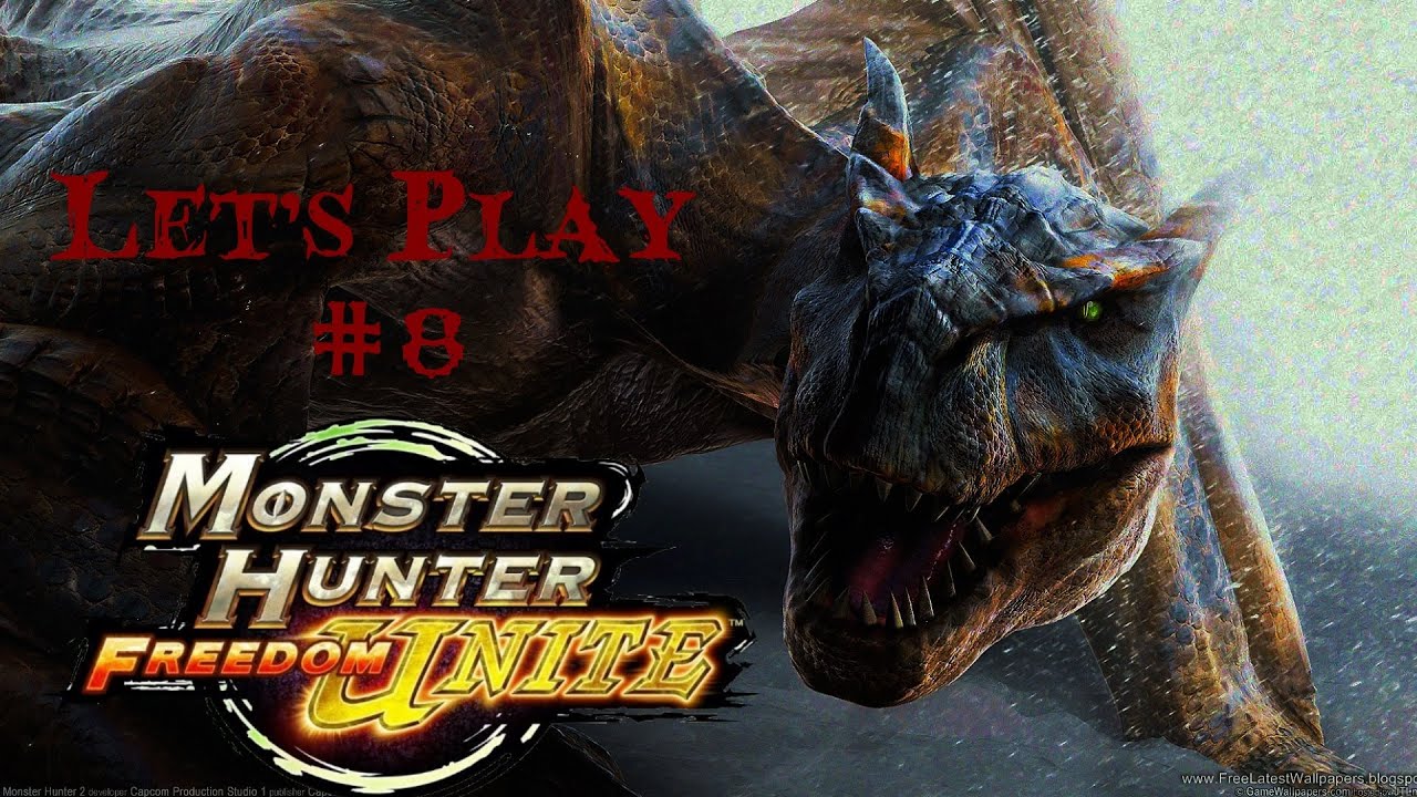 Let's play Retro Monster Hunter Freedom Unite Le tyran Tigrex - YouTube