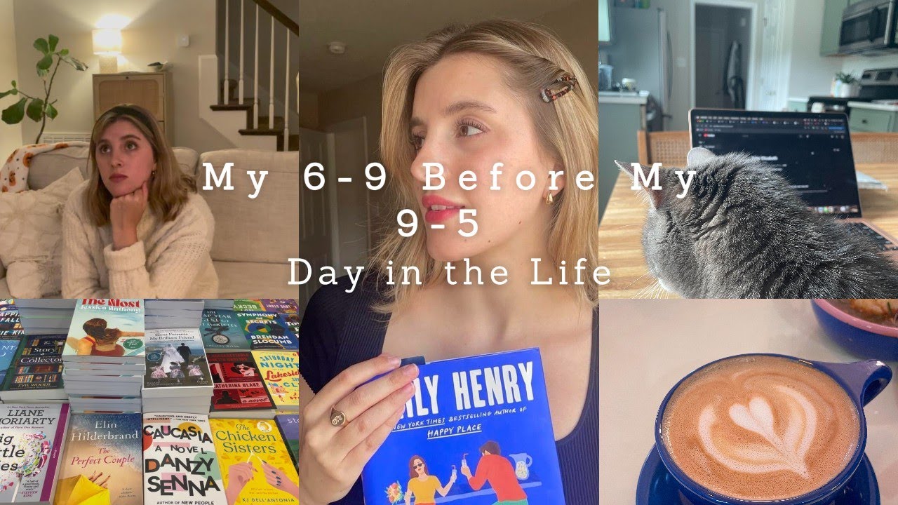 my 6am morning routine: 6-9 before my 9-5, work break, books, and ...
