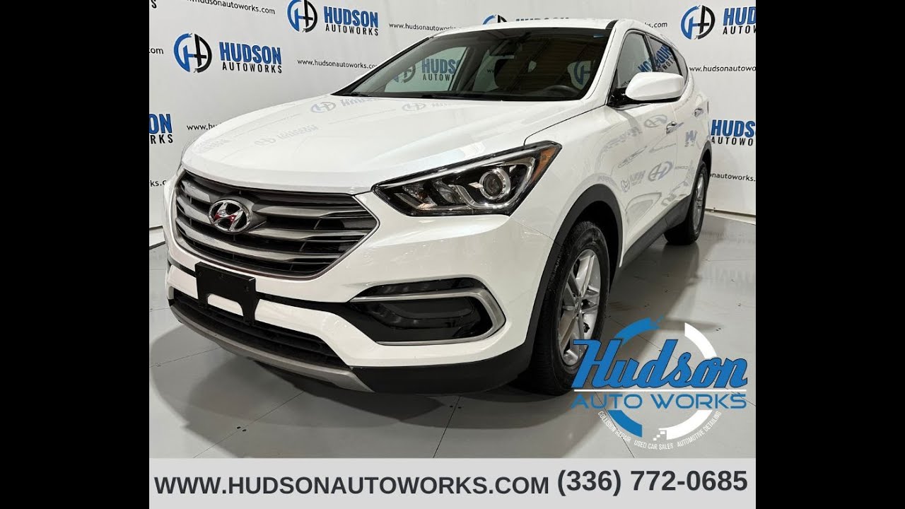 2017 Hyundai Santa Fe Sport // Start-up, Walkaround & Tour // HUDSON ...