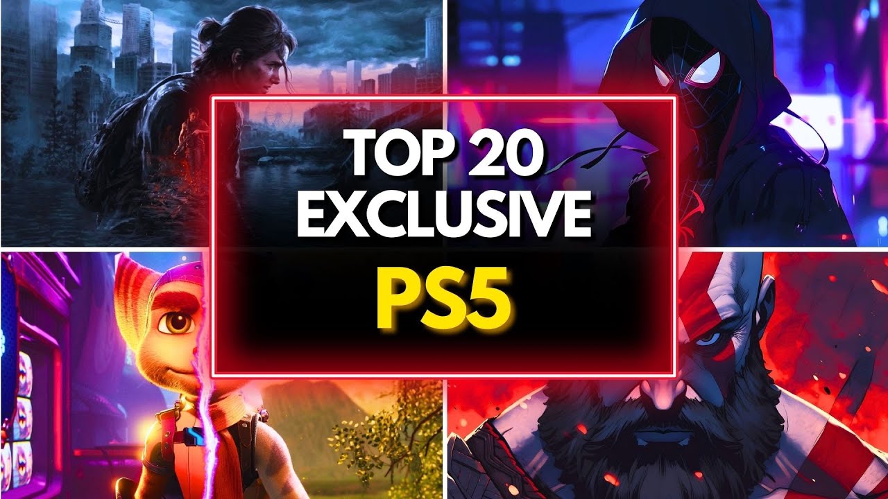 TOP 20 BEST EXCLUSIVE PS5 GAMES OF ALL TIME - YouTube