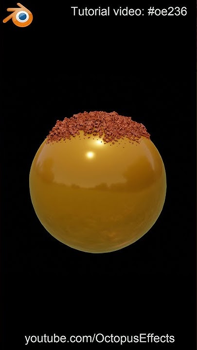 How to make an material transformation effect in Blender - YouTube