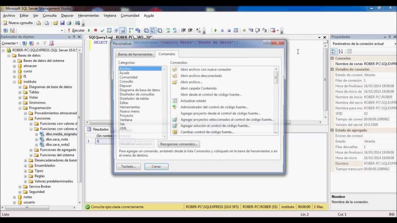 TUTORIAL DEPURACION SQLSERVER - YouTube