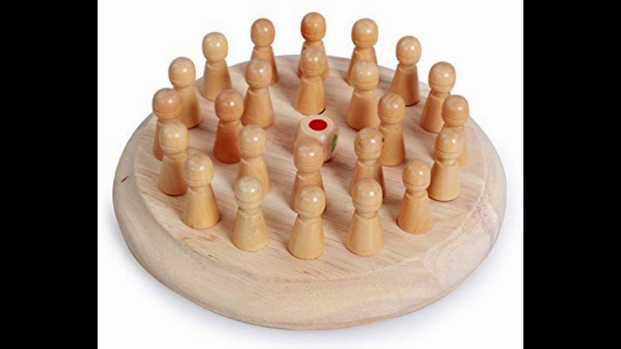 Wooden Memory Match Stick - YouTube
