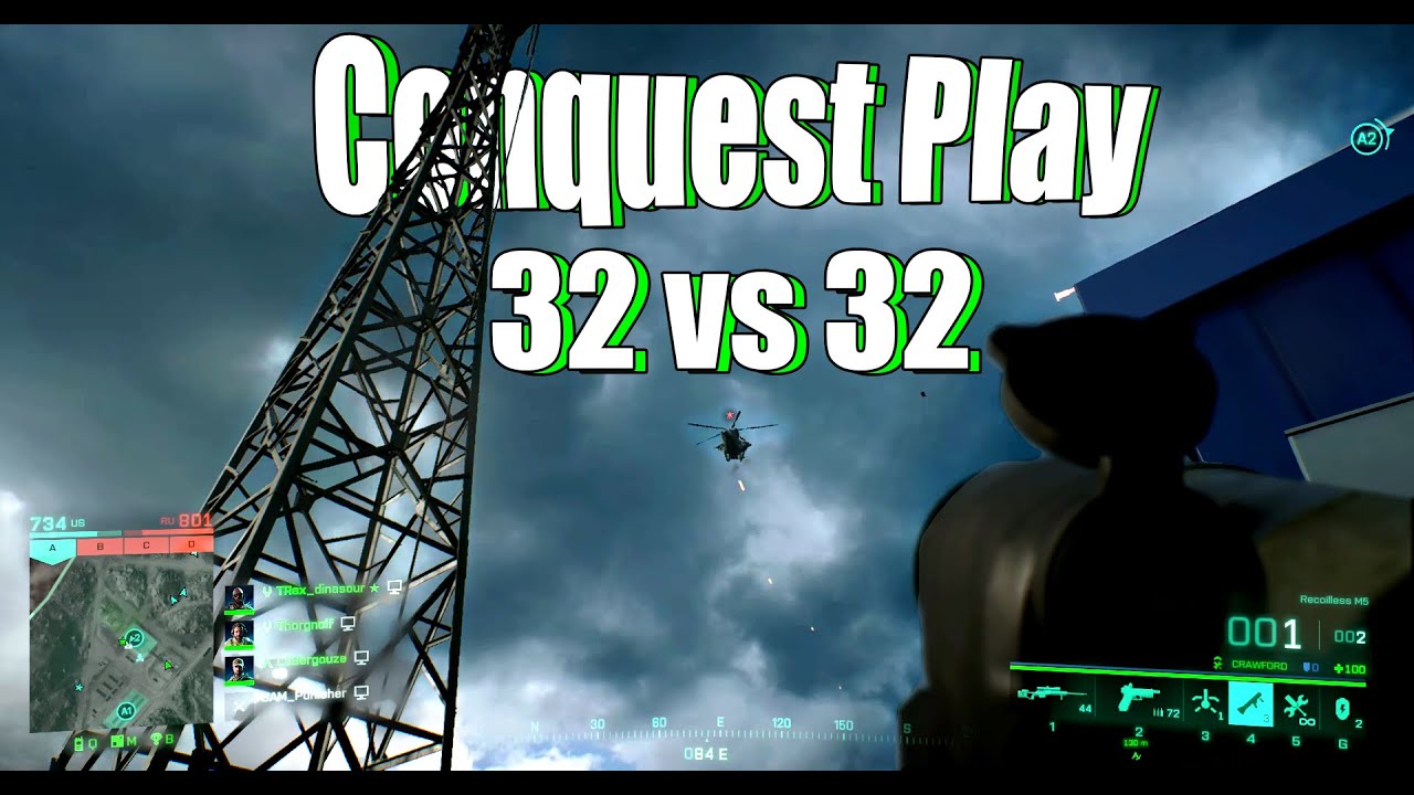 32 vs 32 Battlefield 2042 Conquest Play | Battlefield 2042 Conquest ...