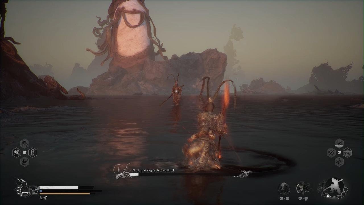 Black Myth: Wukong Vs The Great Saga Breakin Shell - YouTube