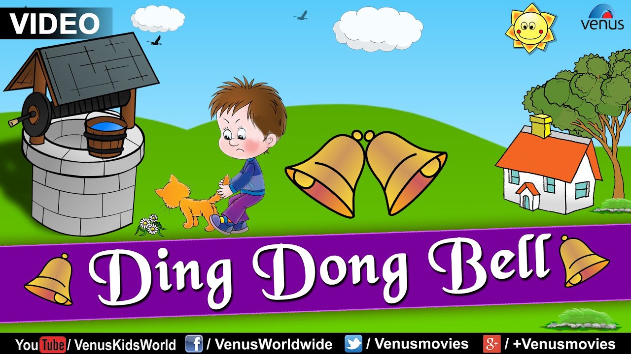 Ding Dong Bell - Hit Animated Rhyme For Kids - YouTube