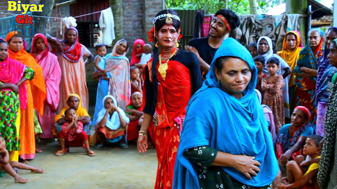 কনিয়ার মাও রো তুই ক্যা তুই কে বানদিচ্ছিস | Biyar Git - YouTube