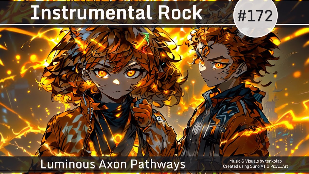 Instrumental Rock Music Series Track 172 | Luminous Axon Pathways - YouTube