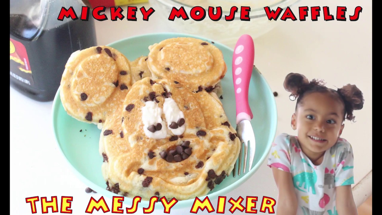 Mickey Mouse Waffles - YouTube