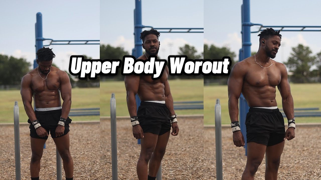 Calisthenics Upper-body Workout | calisthenics park - YouTube