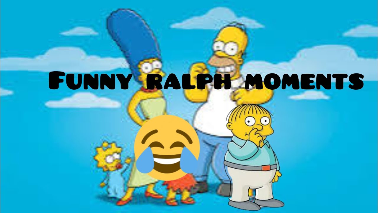 Funny Ralph moments in the Simpsons - YouTube