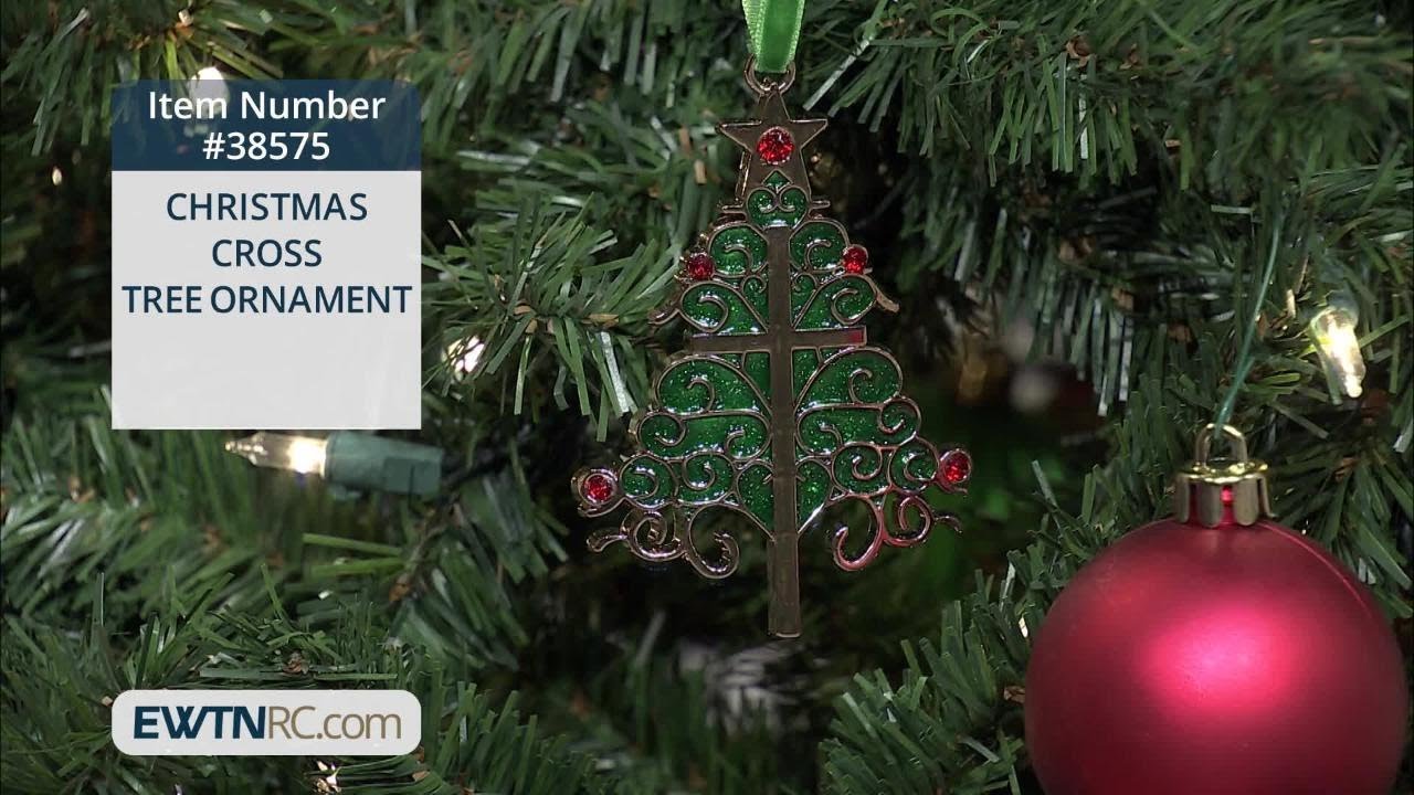 38575_CHRISTMAS CROSS TREE ORNAMENT - YouTube