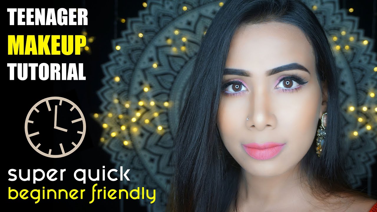TEEN AGER & BEGINNERS FRIENDLY Makeup Tutorial 2020 - YouTube