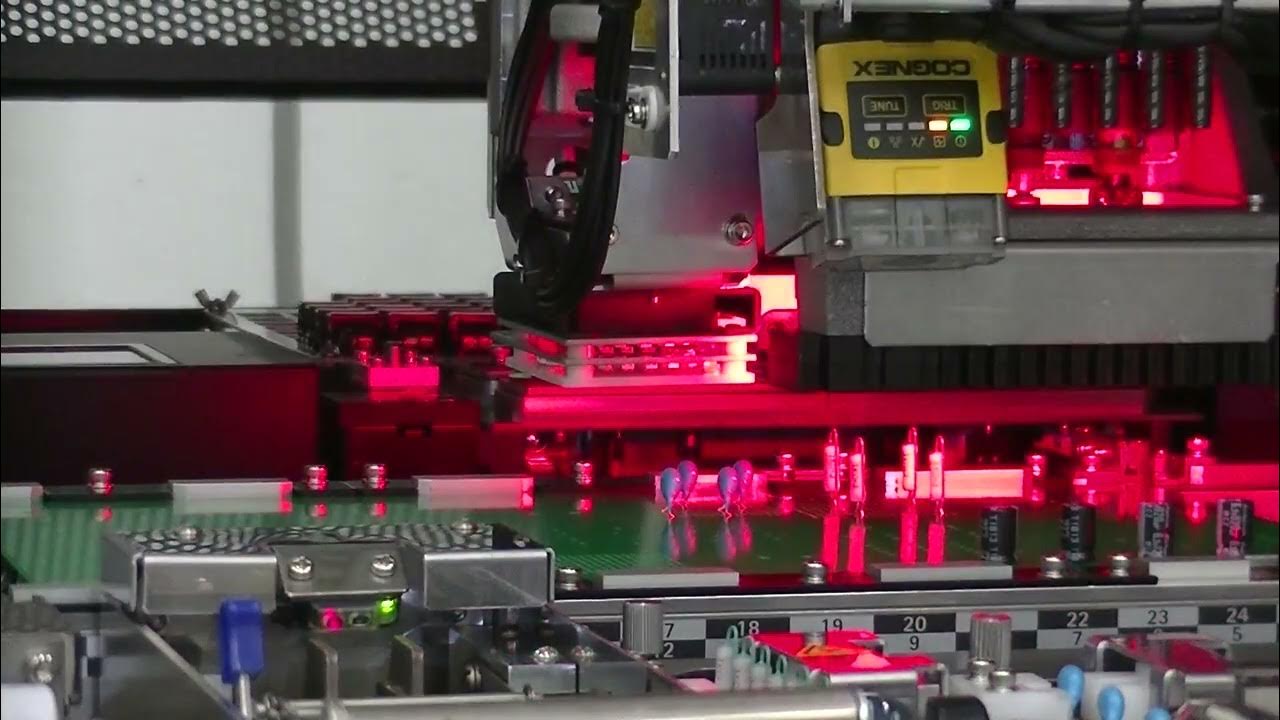 Juki JM-100 Insertion - YouTube