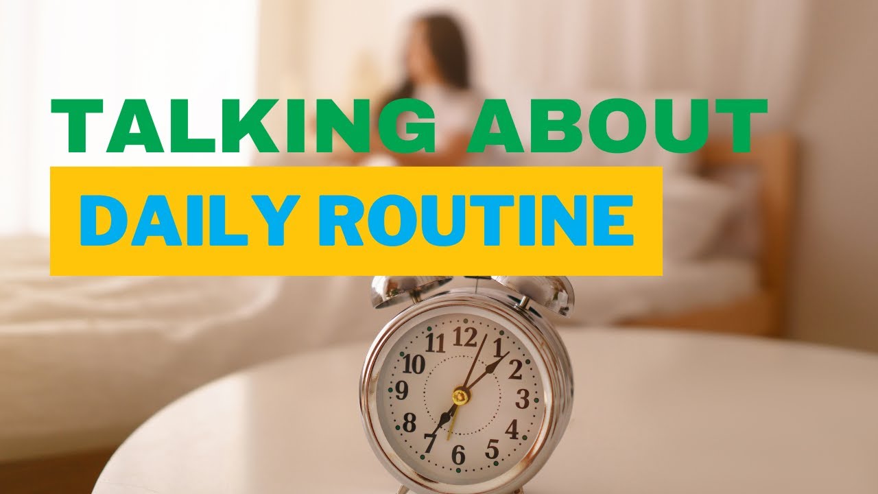 How to talk about routine in Brazilian Portuguese - YouTube
