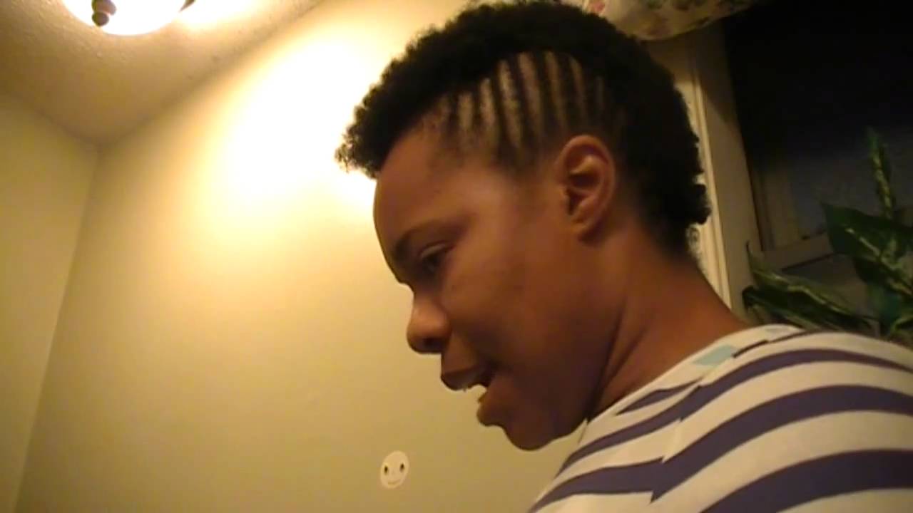 MY FIRST FRO HAWK - YouTube