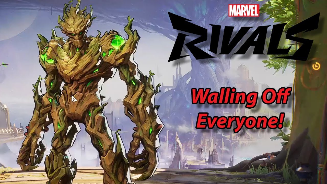 GROOT IS GOOD BUT NOT SOLO QUE | CLOSED ALPHA MARVEL RIVALS - YouTube