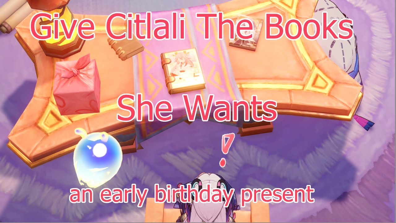 Citlali's Bonus | Give Her Books (pre daily reset) | Genshin Impact 5.3 ...