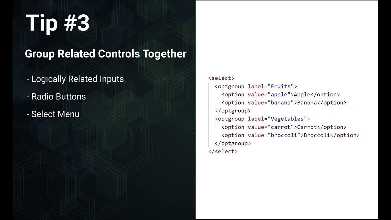 How to create accessible HTML forms? - YouTube