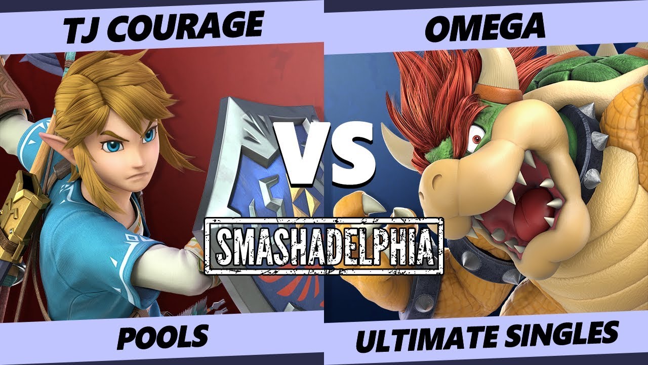 Smashadelphia 2019 SSBU - TJ Courage (Link, Pac-Man) Vs. Omega (Bowser ...
