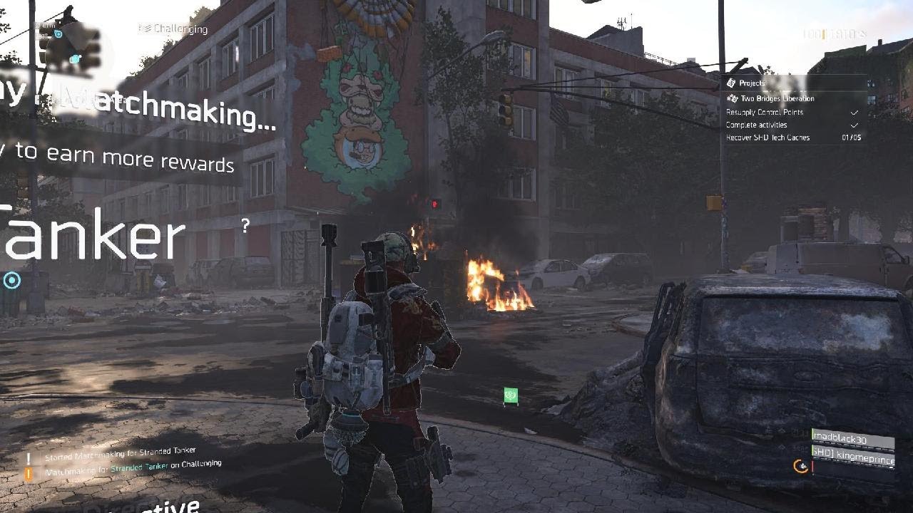 The Division 2 New season Shade of Red journey mission 6 Gameplay - YouTube