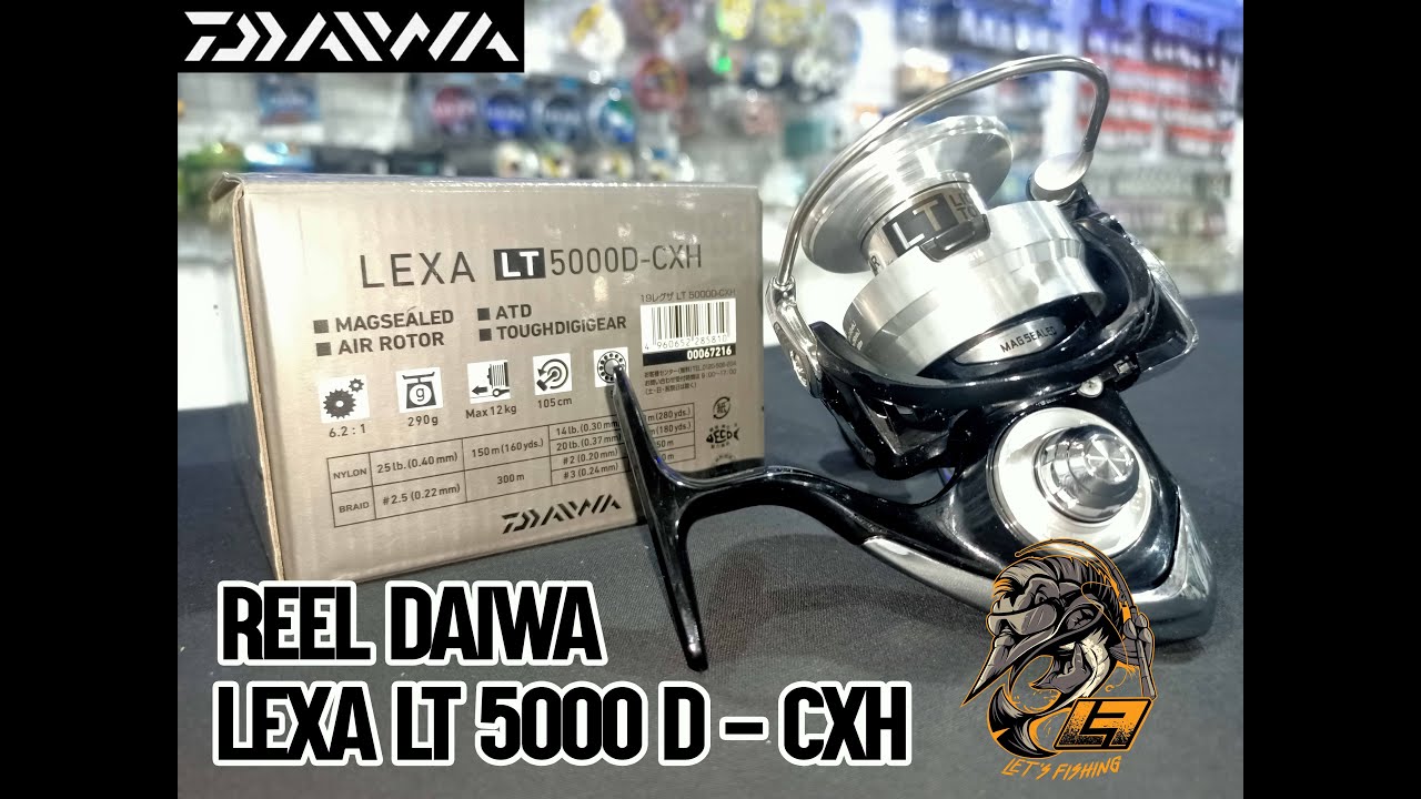 Reel Mewah Daiwa Lexa LT 5000 D - CXH - YouTube