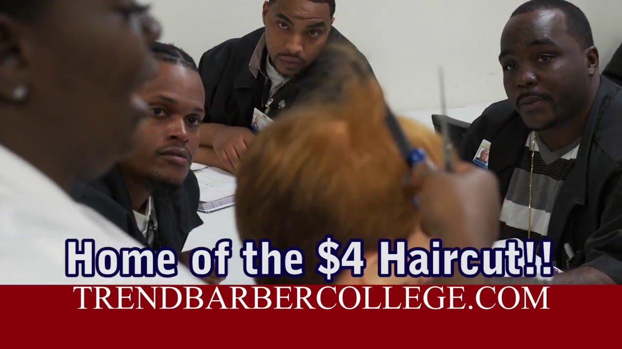 Trend Barber College 2014 - YouTube