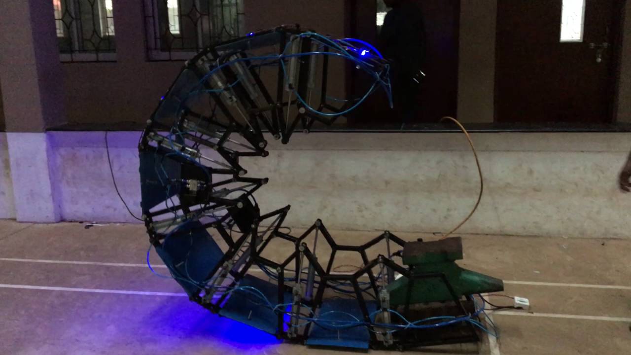 2nd Rolling Bridge in the world by 5 Mechanical Engineers - YouTube