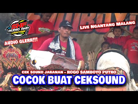 SHAFIRA AUDIO | Cek Sound Kang Ciput ROGO SAMBOYO PUTRO Live Ngantang Malang 2023