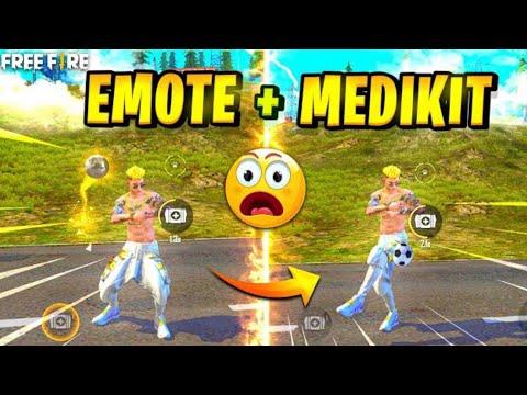 free fire medikit + emot glitch 😨 || free fire new glitch || toild ...