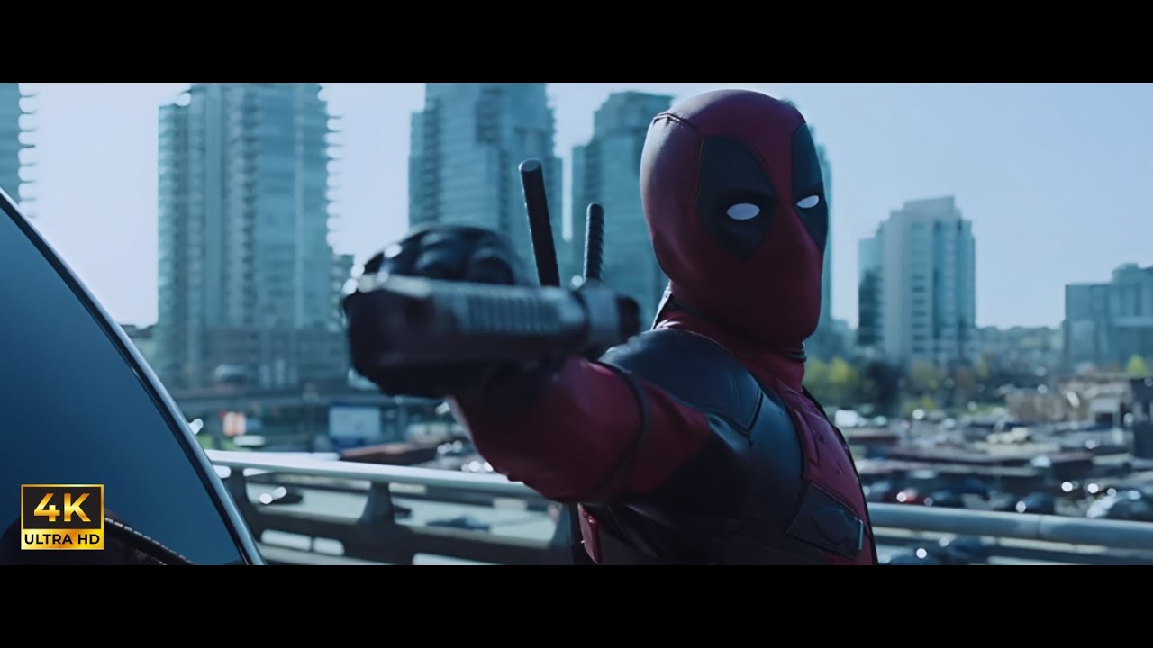 Deadpool's Hilarious 12-Bullet Showdown | Epic Action & Comedy Scene ...