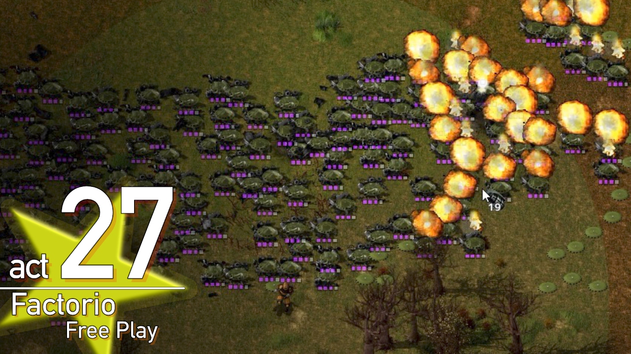 act 27「Factorio FreePlay」【SLG】爆発物処理班 - YouTube