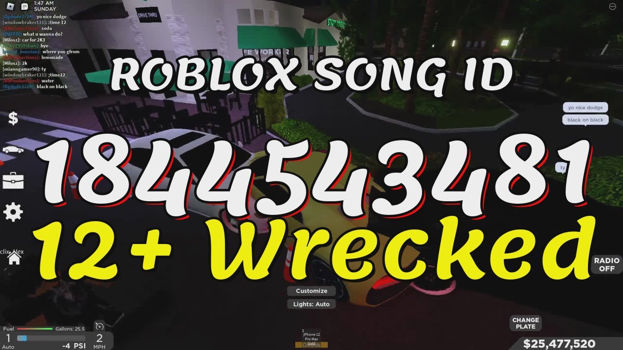 12+ Wrecked Roblox Song IDs/Codes - YouTube
