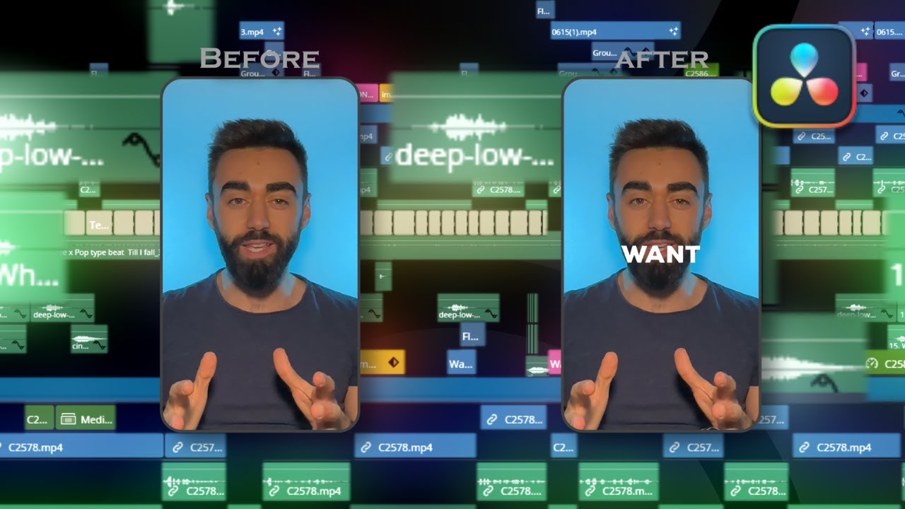 Before / After Edits PART 3 with DAVINCI RESOLVE - YouTube