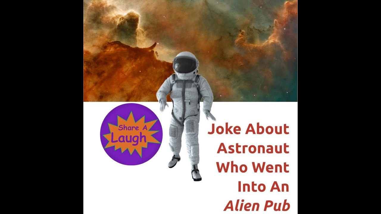 An Astronaut went into an Alien Bar Joke - Share a Laugh #short - YouTube