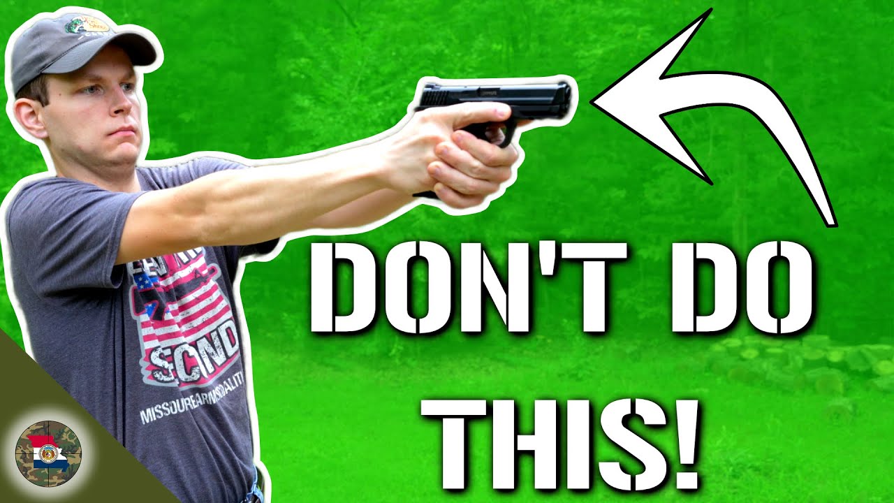 Biggest Beginner Handgun Mistakes & How to Fix Them Fast! - YouTube