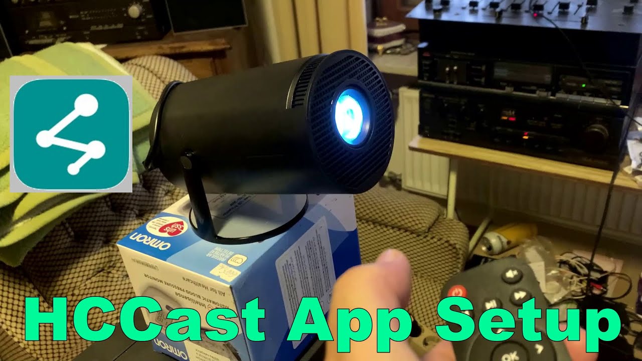 HCCast App Installation and Setup Projector - YouTube