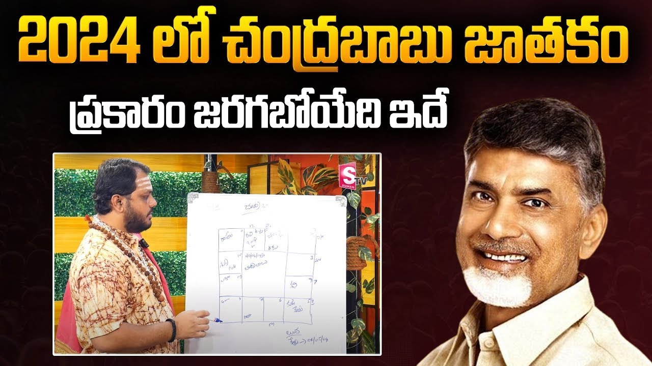 Chandrababu Naidu Horoscope 2024 - Chandrababu Naidu HoroScope Prediction - TDP - Subhash Sharma ...