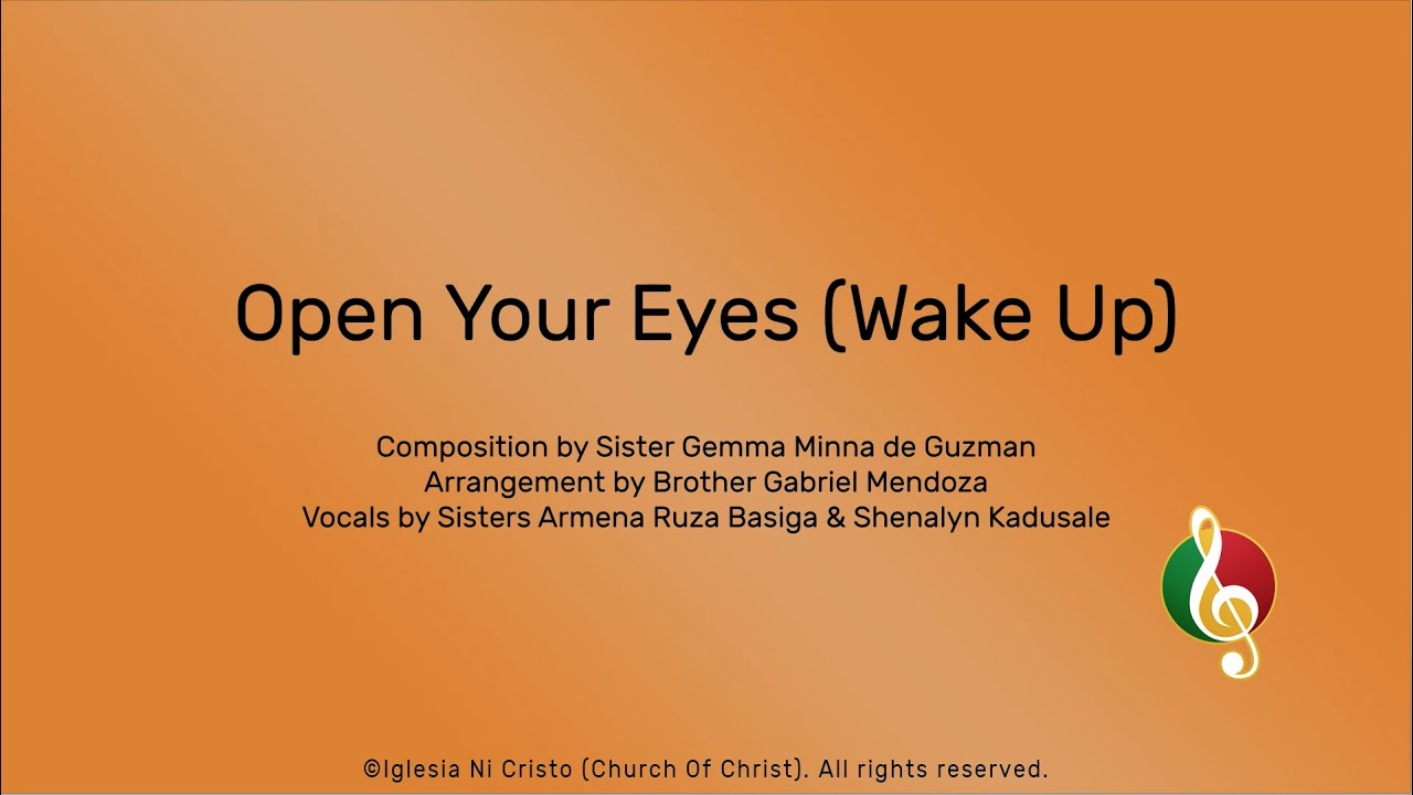 Open Your Eyes (Wake Up) - YouTube