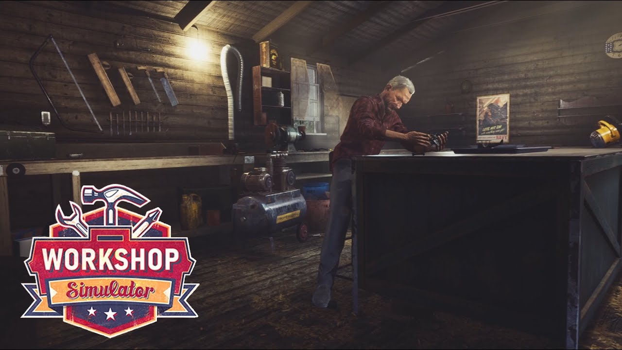 Beginning A Life Of Repairs In Our Workshop ~ Workshop Simulator - YouTube