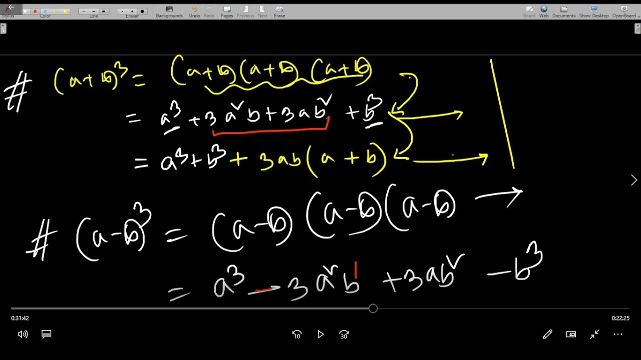 Class-8 Math | Algebra | Formula & Chapter -4.1 & 4.2, #maths #algebra ...