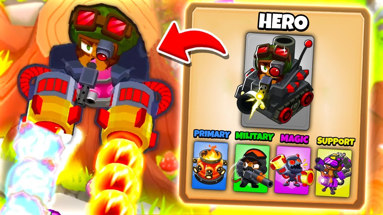 Primary + Military + Magic + Support VS Dummy Boss! (BTD 6) - YouTube