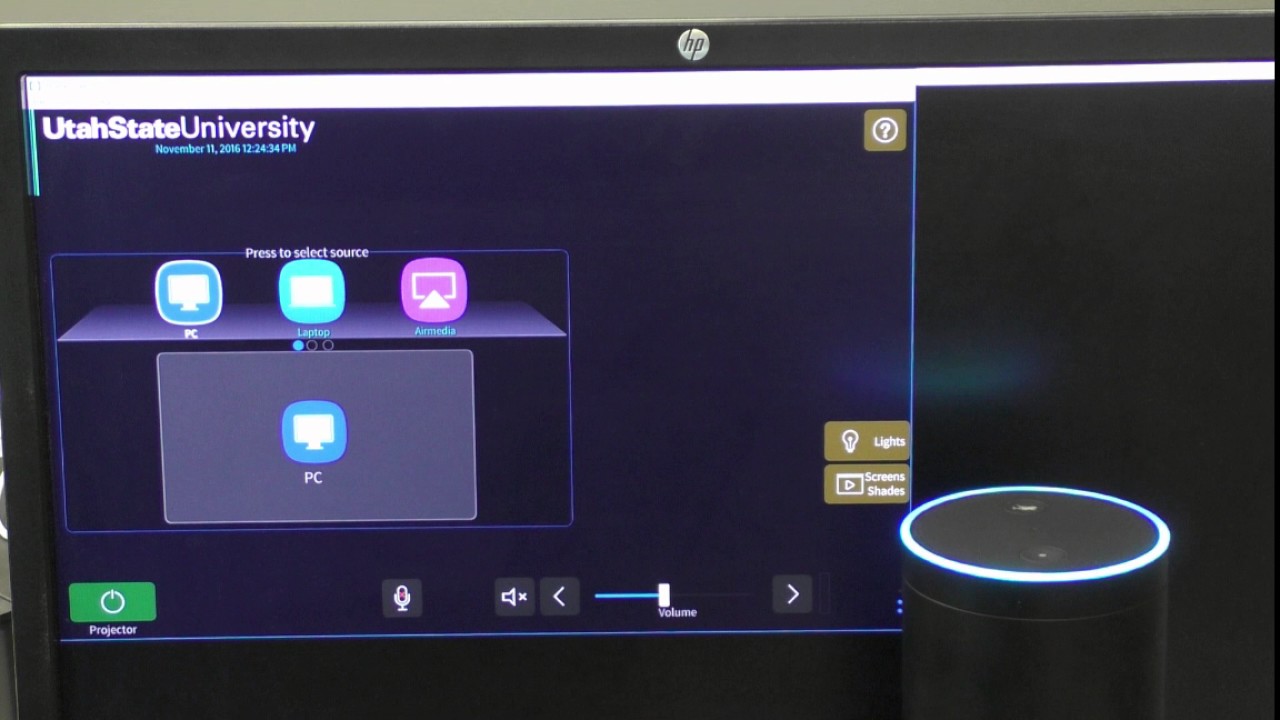 Amazon Echo controls a Crestron system - YouTube